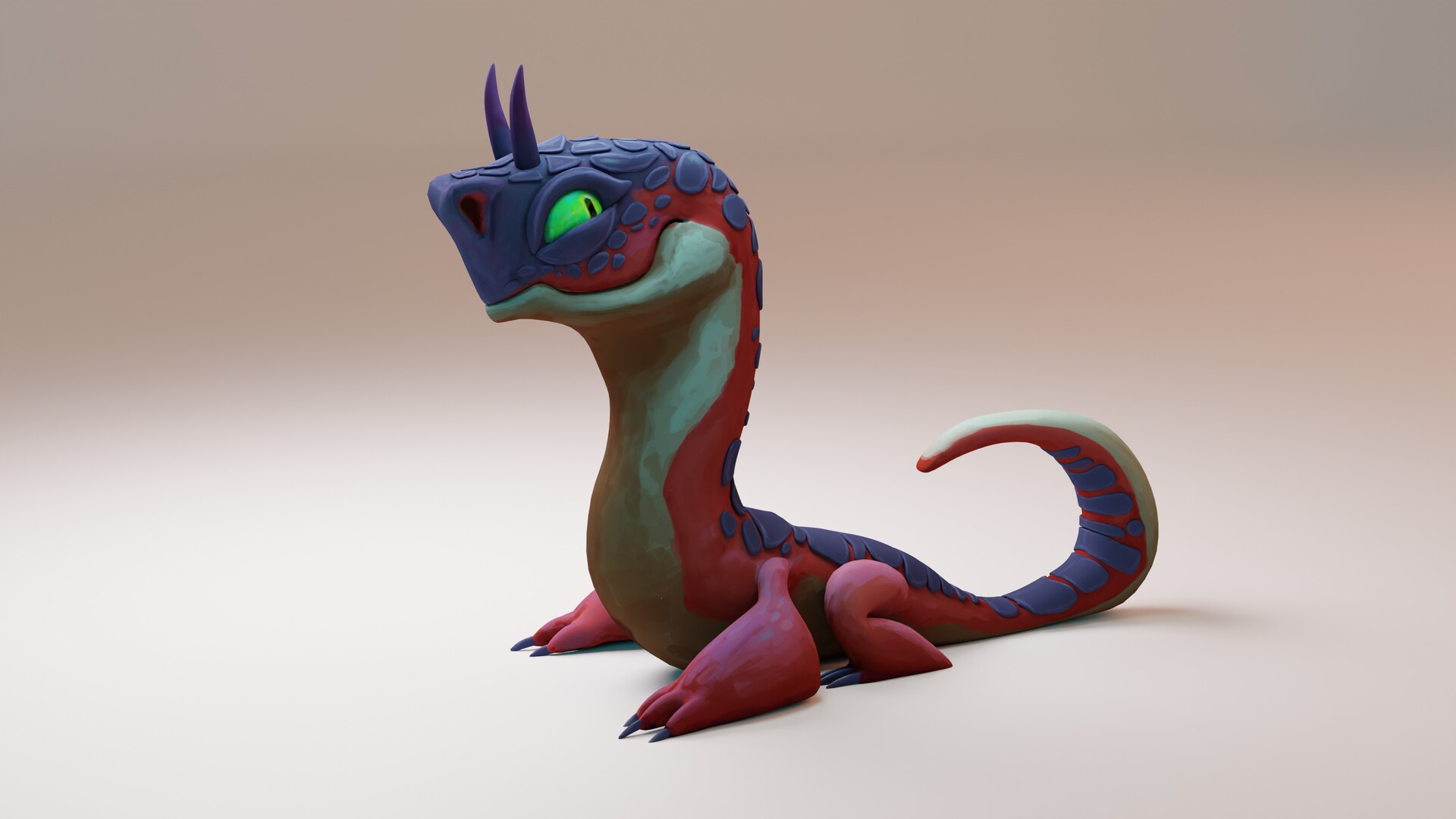 ArtStation - Dragon ( Cartoon )