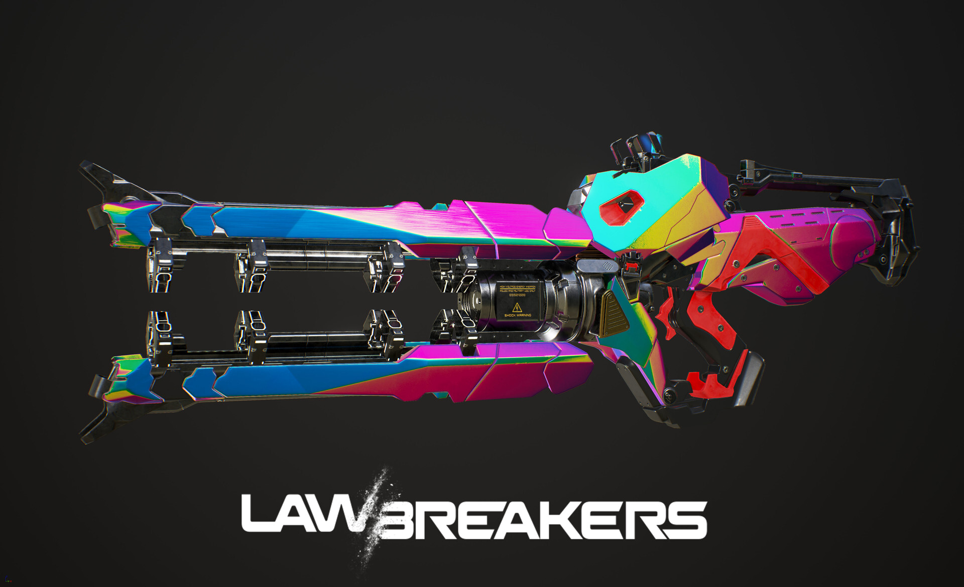ArtStation - Lawbreakers Weapon Skins