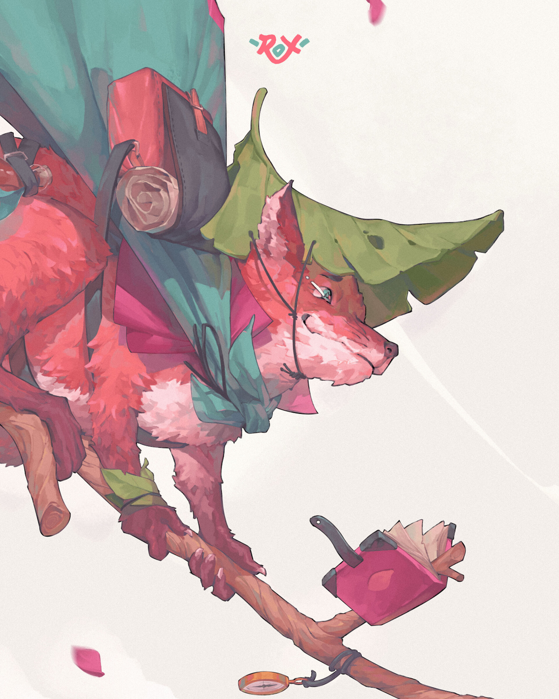 ArtStation - Rox, Fox Mage