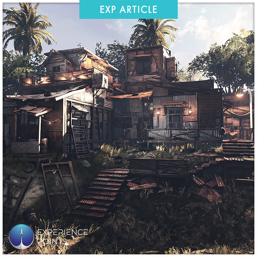 ArtStation - Modular Metal Shack Kit - Experience Points