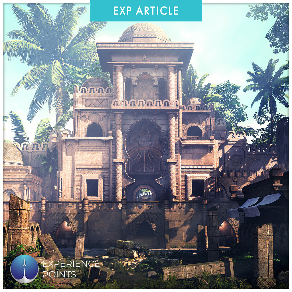 ArtStation - Modular Stone Kit - Experience Points Interview