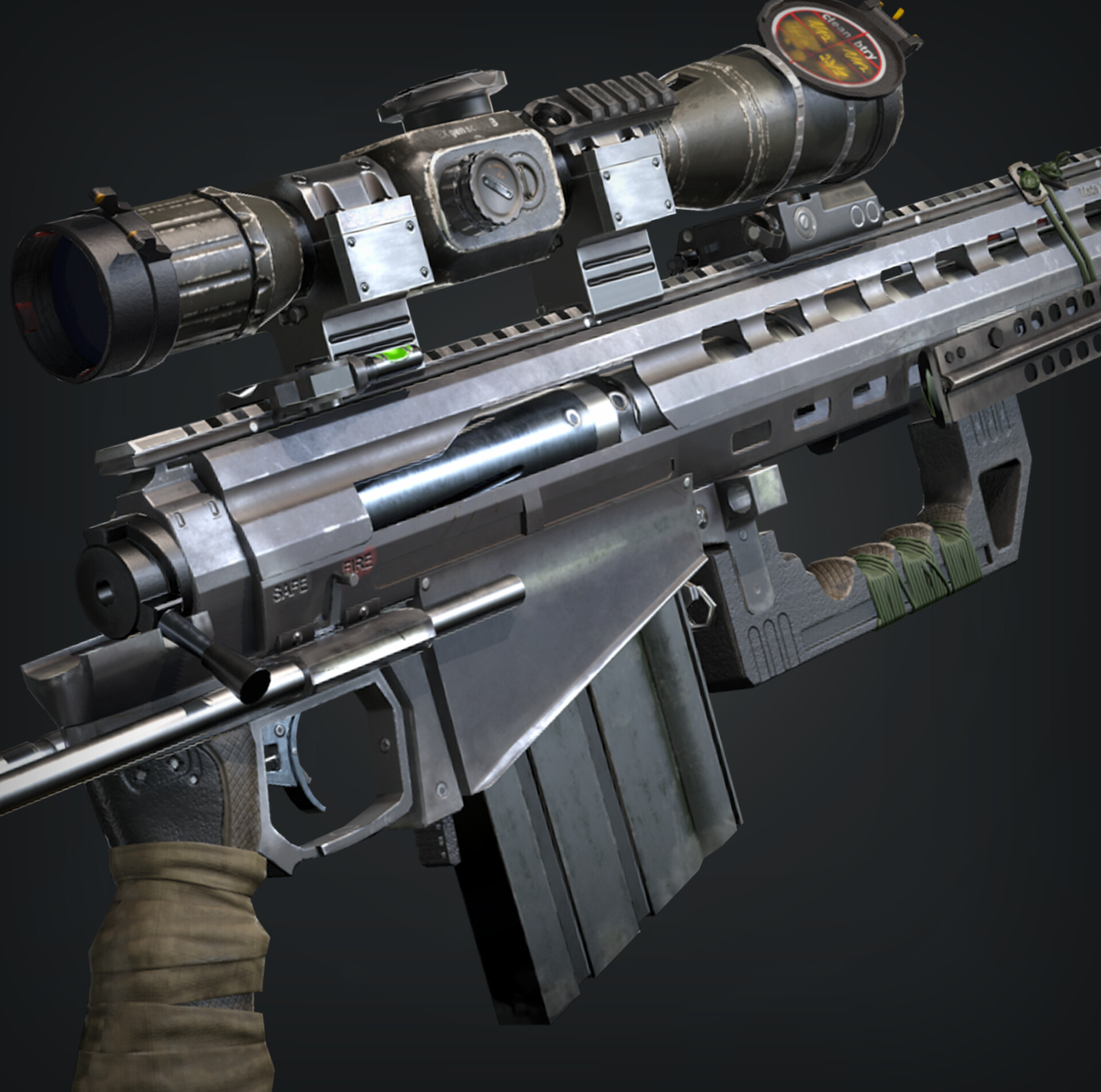 ArtStation - Barrett M 200