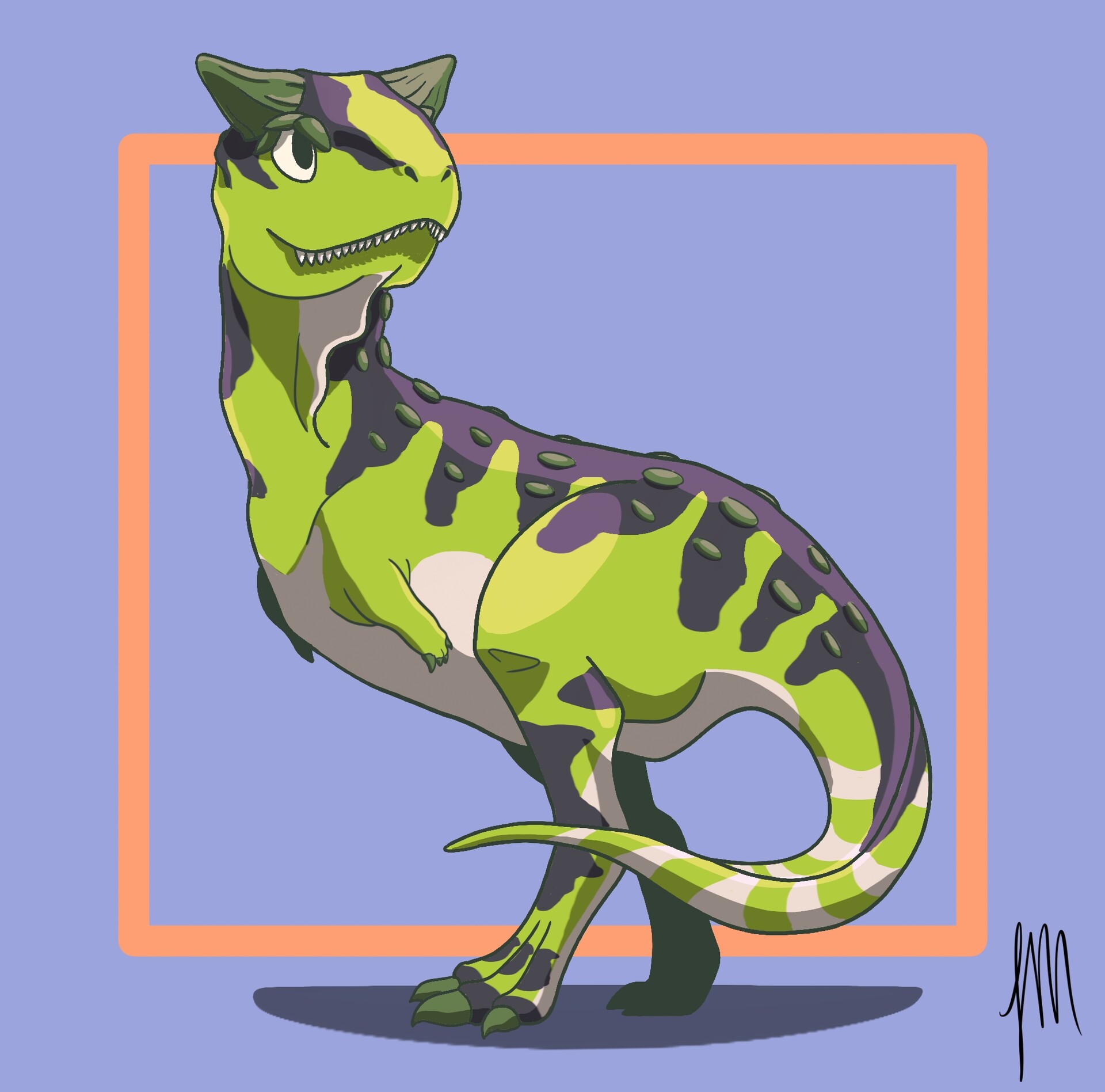 ArtStation - Carnotaurus