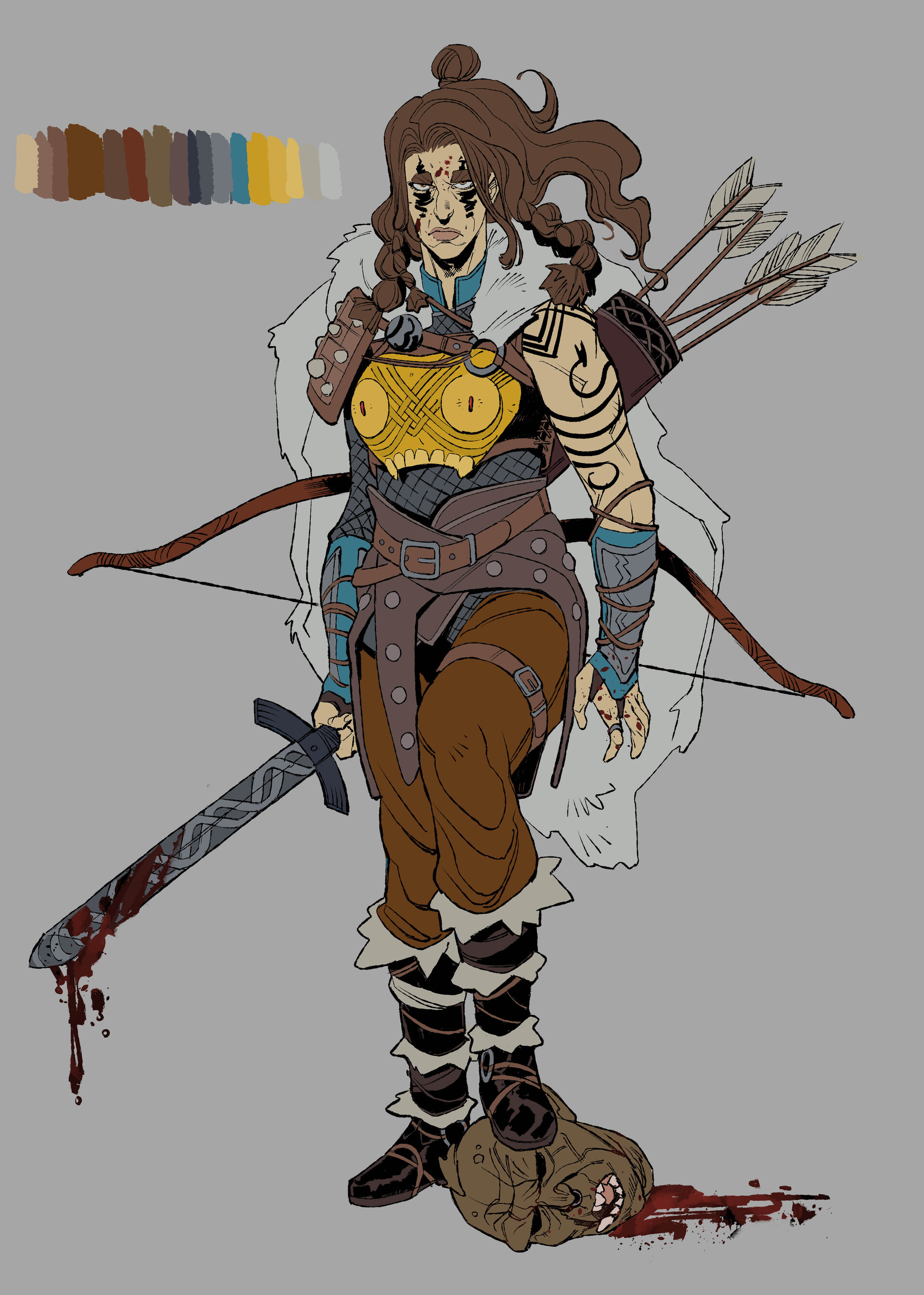 ArtStation - Old Meabh / Character Design