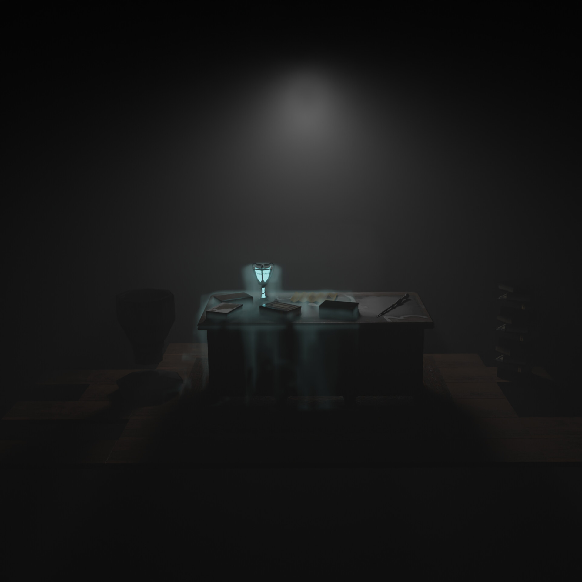 ArtStation - Dumbledore's desk