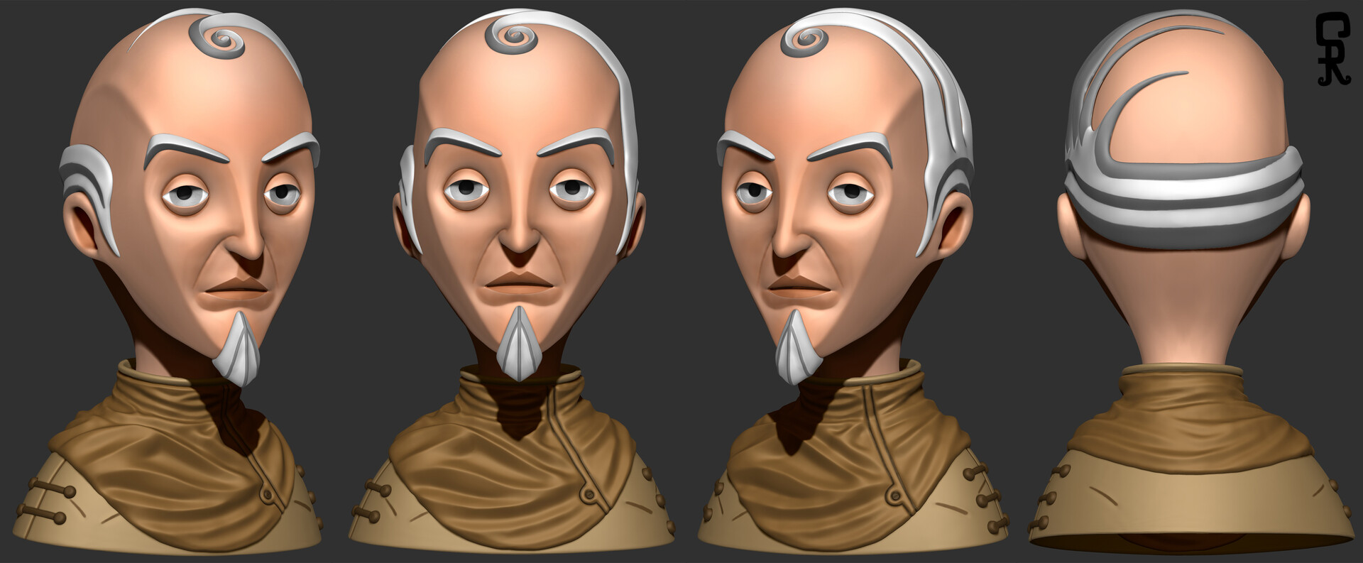 ArtStation - Stylized cartoon character.