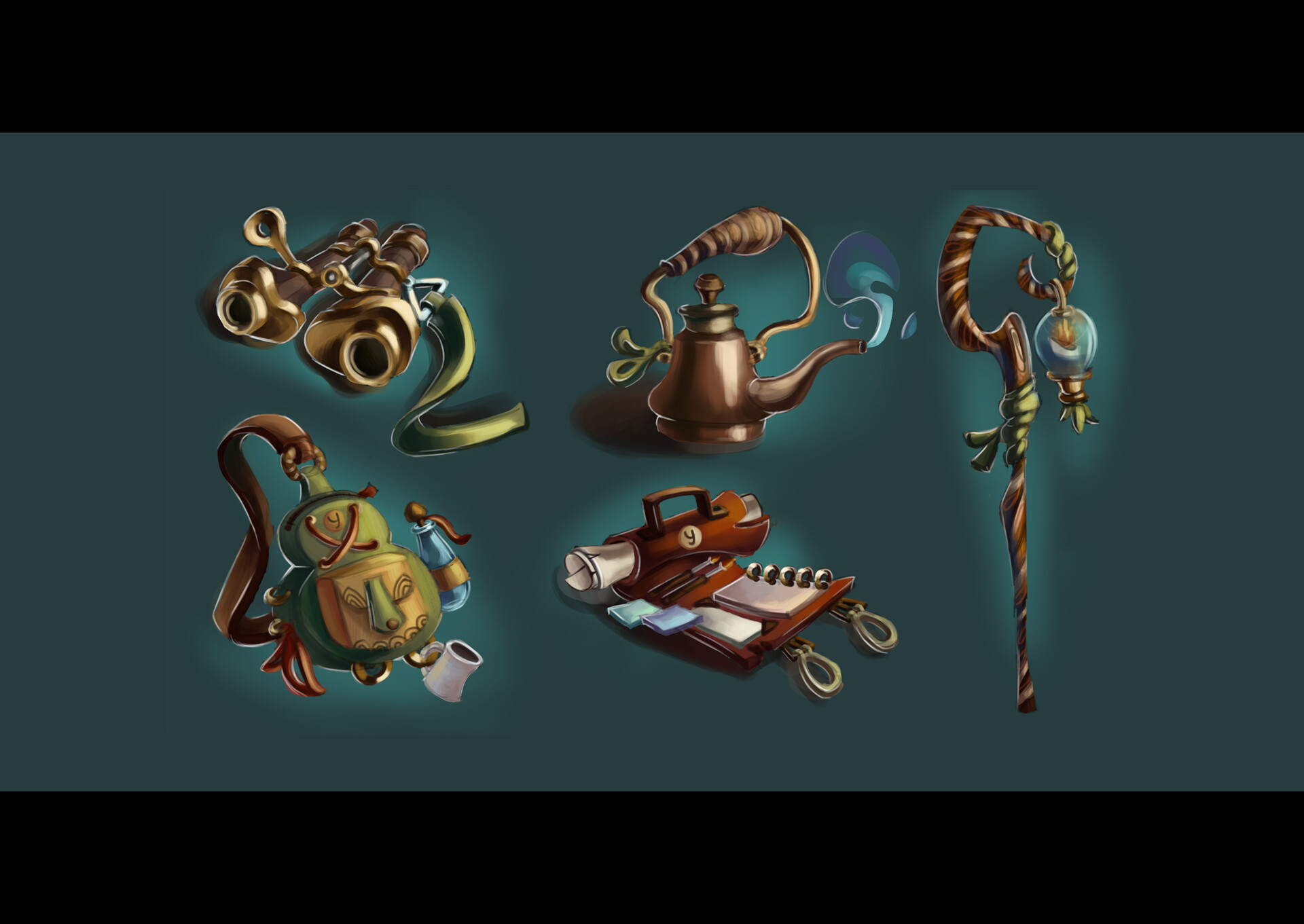 ArtStation - Stylized Props Design