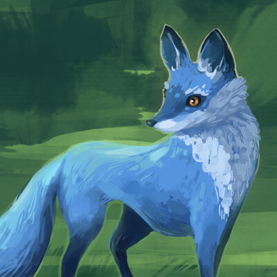 ArtStation - Blue Fox