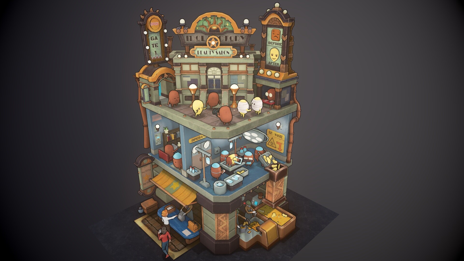 ArtStation - Potato Factory