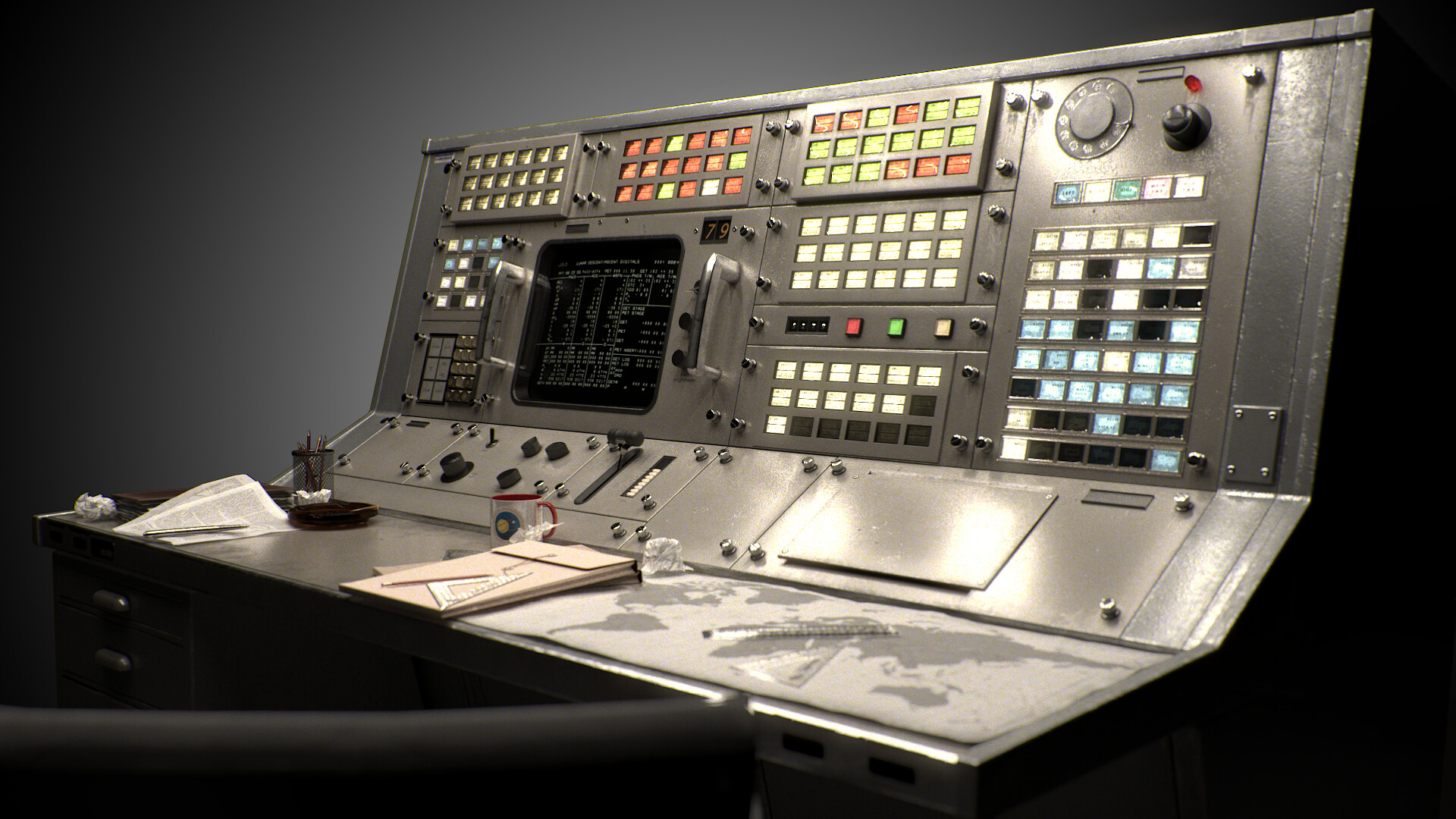 ArtStation - NASA Computer