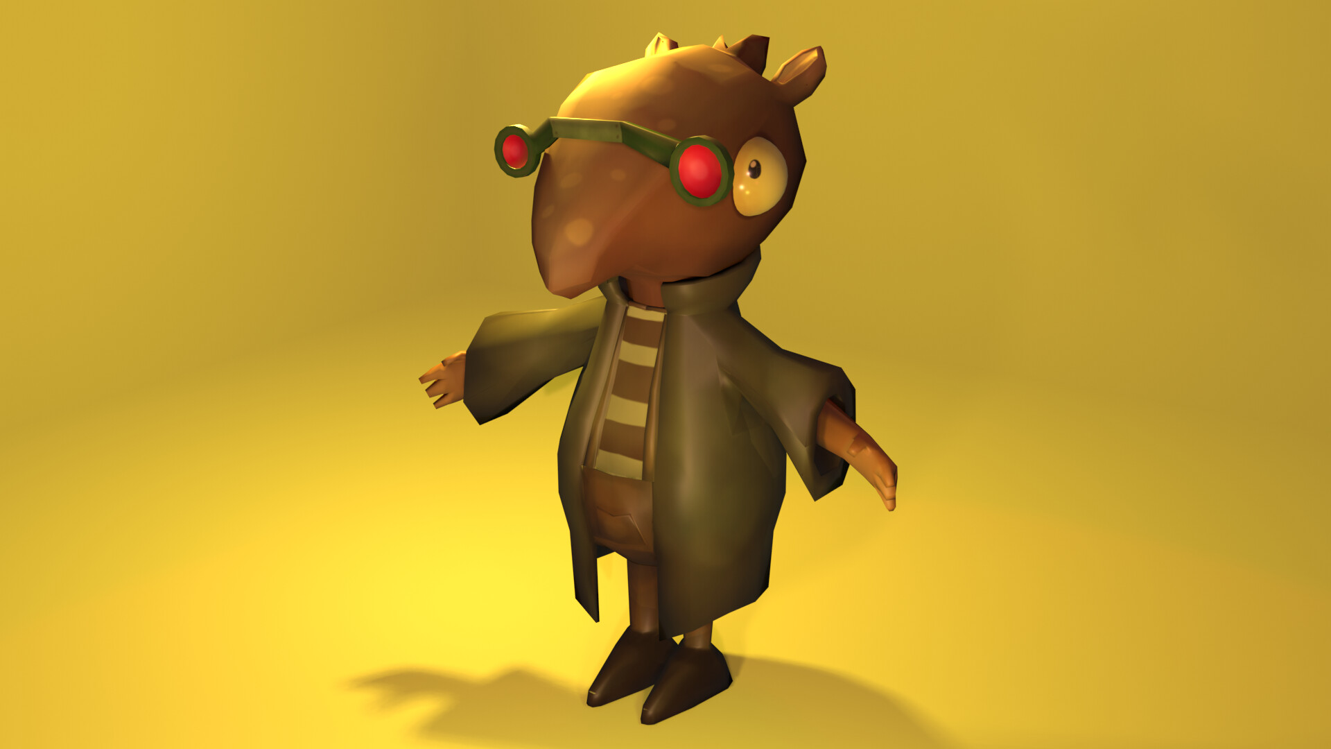 ArtStation - Anteater - First character model (May)