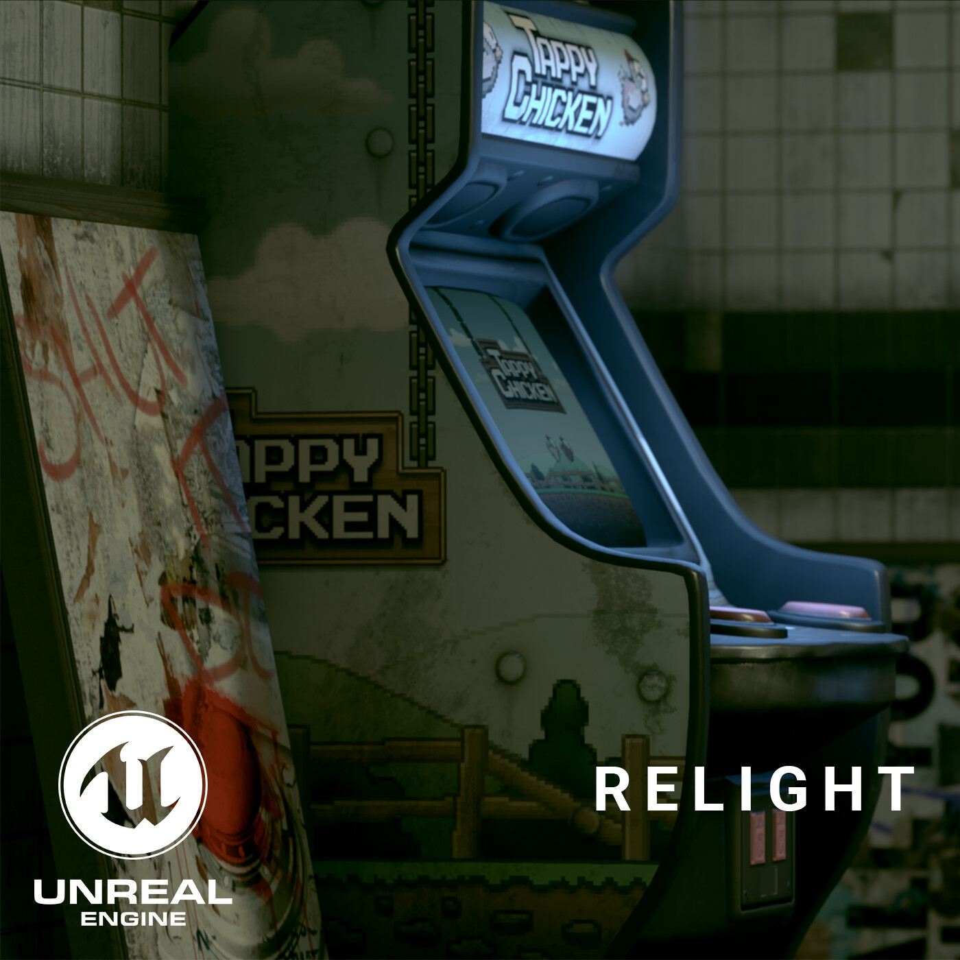 ArtStation - Unreal Engine 4.25 Relight - Sequencer scene