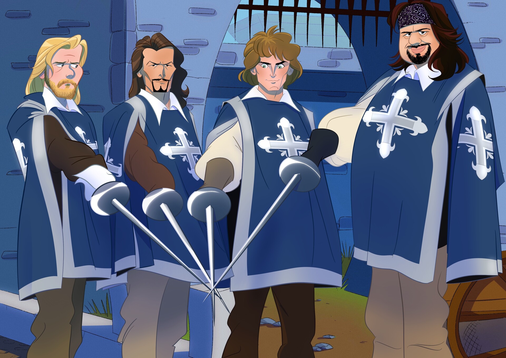 ArtStation - Walt Disney’s The Three Musketeers