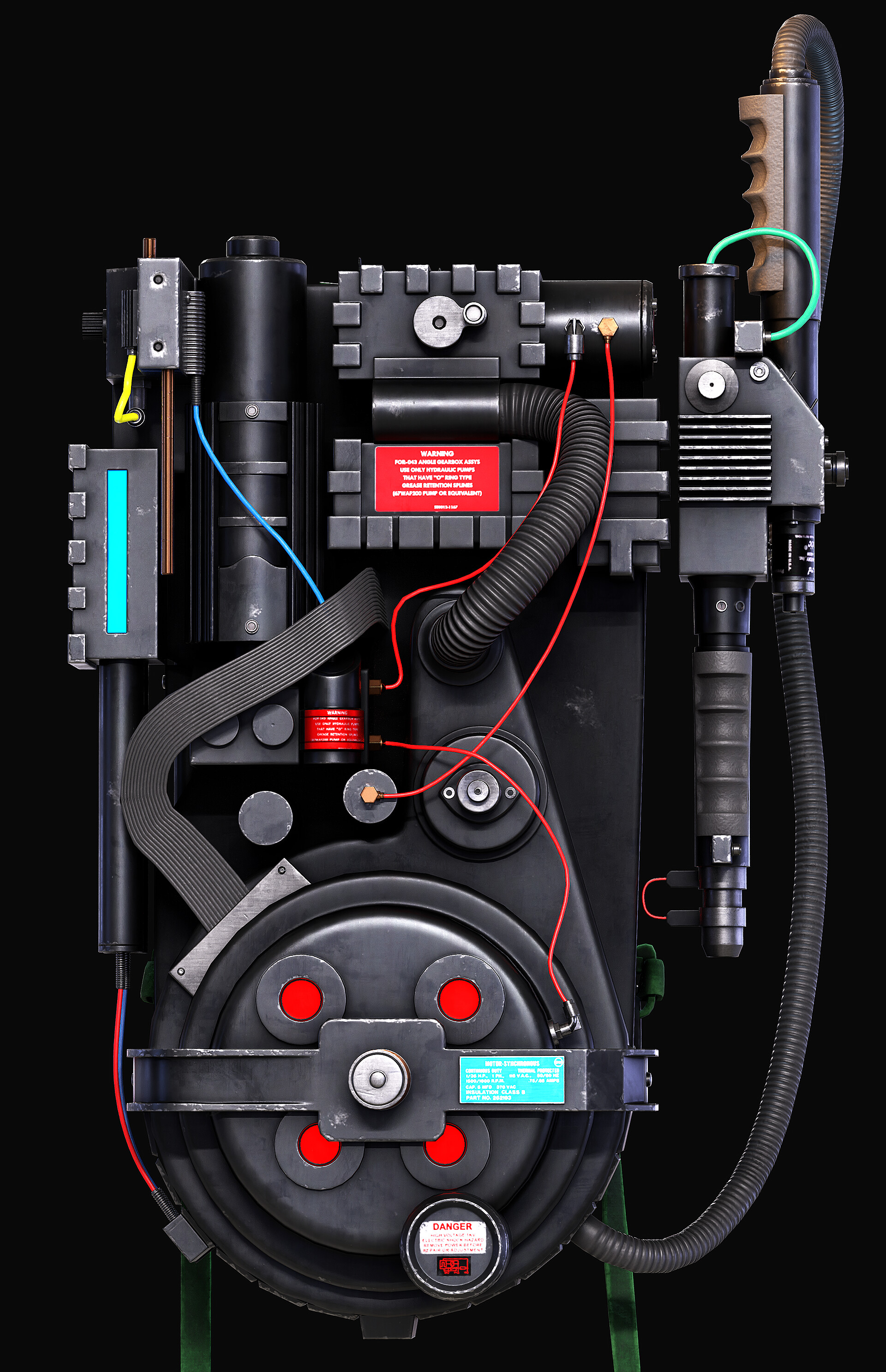 ArtStation - Ghostbusters Proton Pack