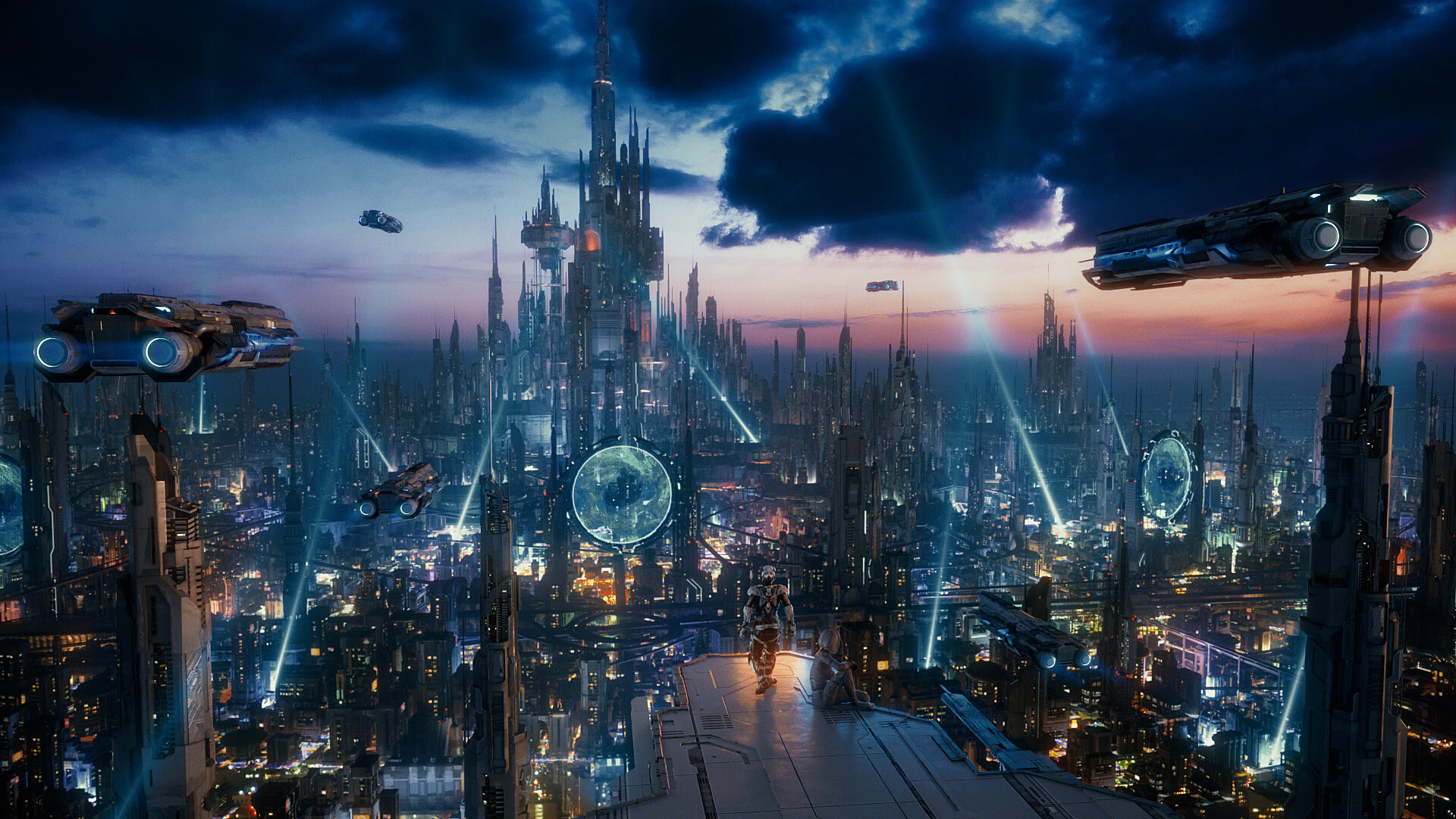 ArtStation - Future City of Dusk