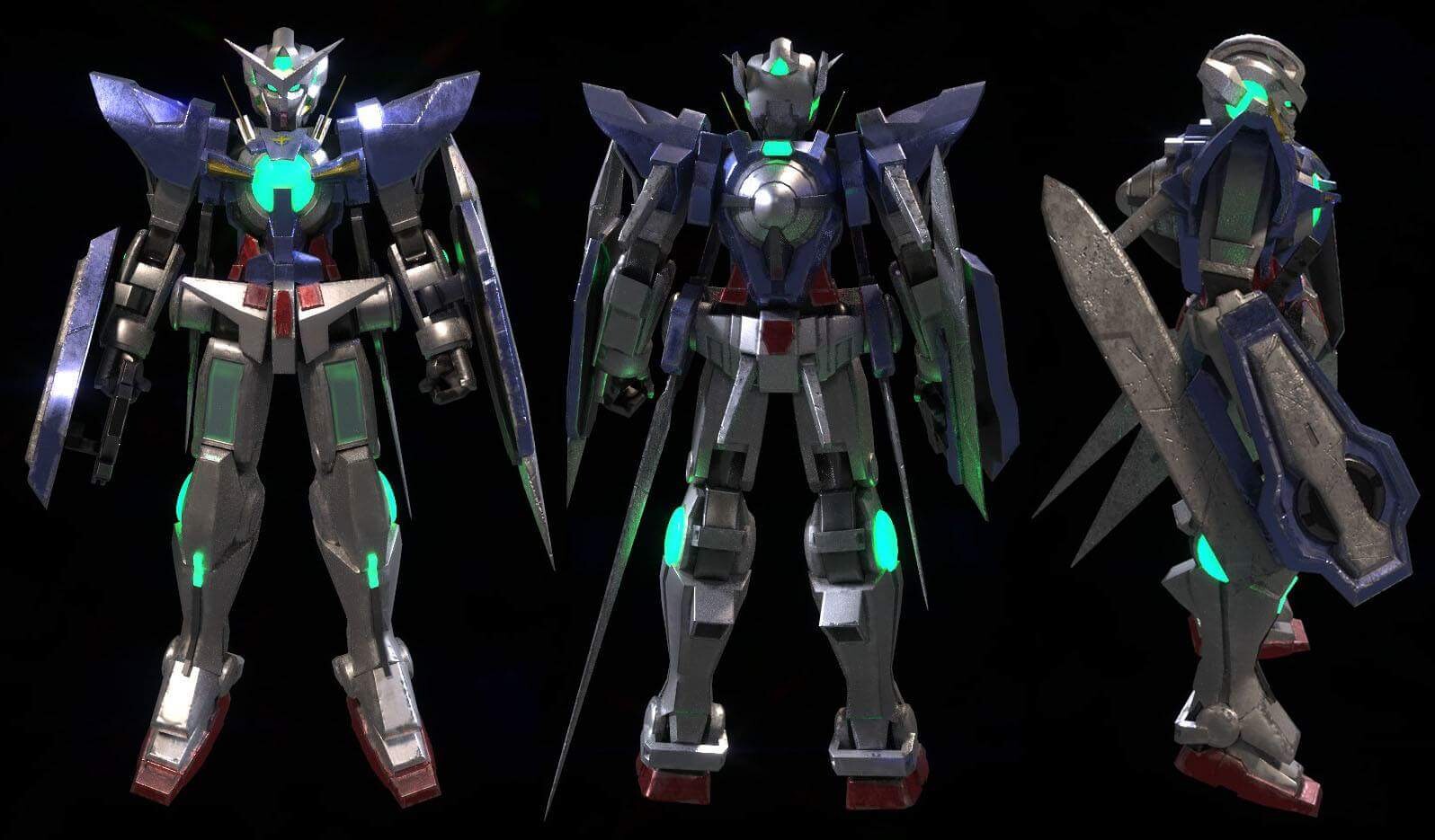 ArtStation - Gundam Exia