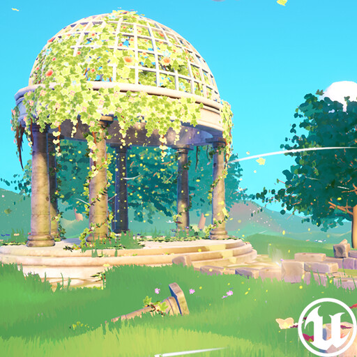 ArtStation - Stylized Landscape - Unreal Engine 4