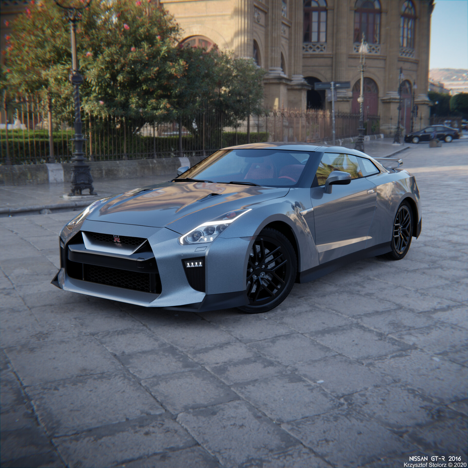 ArtStation - 2016 Nissan GT-R (R35 FL)