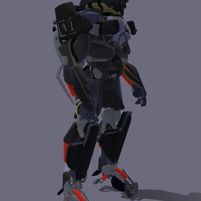 ArtStation - RAINBOW MECH 001