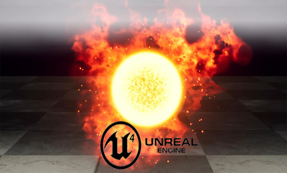 ArtStation - Sun Explotion VFX