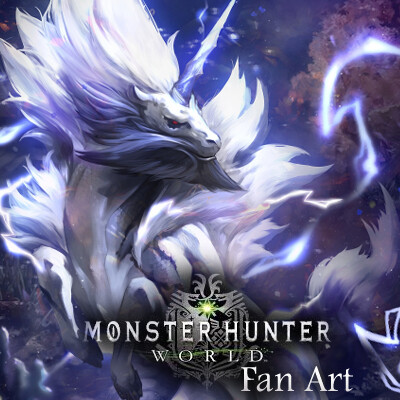 ArtStation - MHW: Kirin