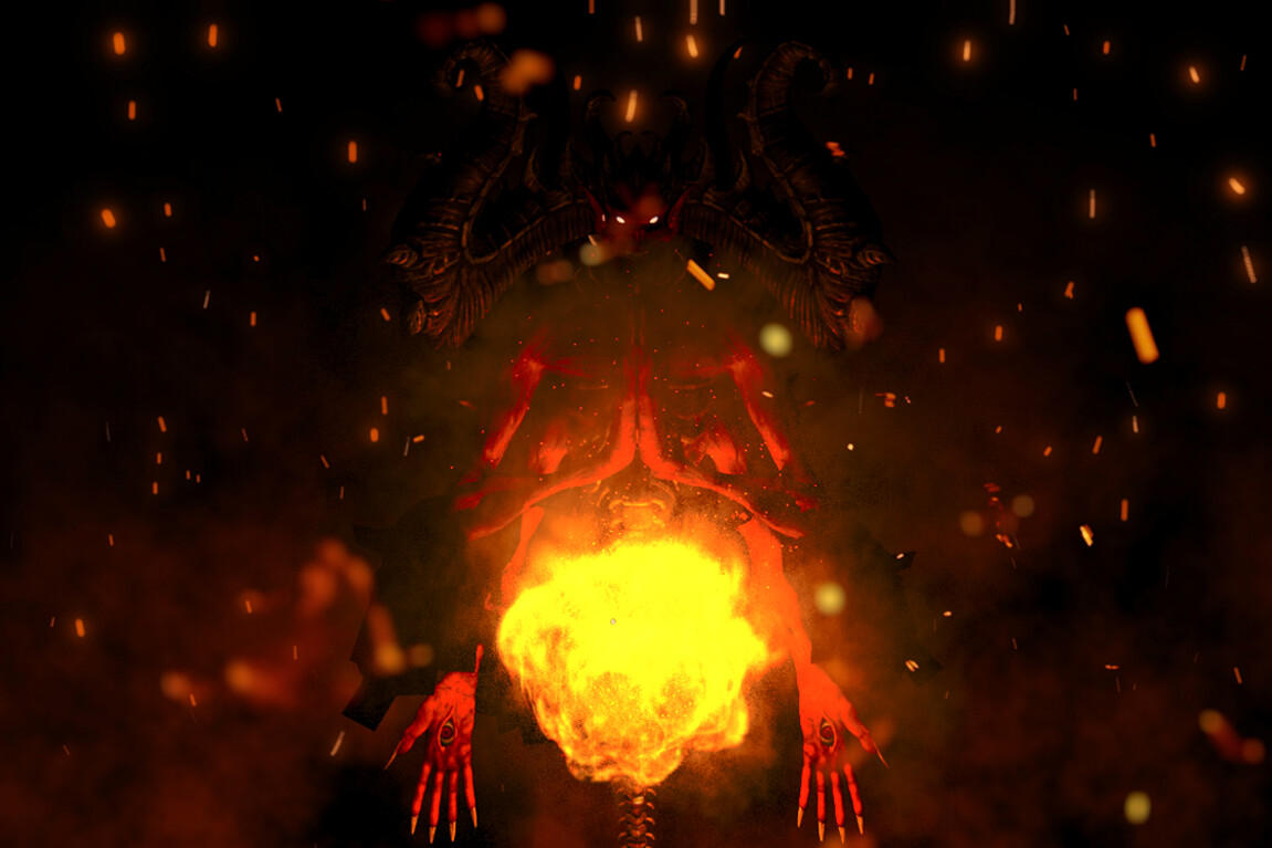 ArtStation - Praise Satan