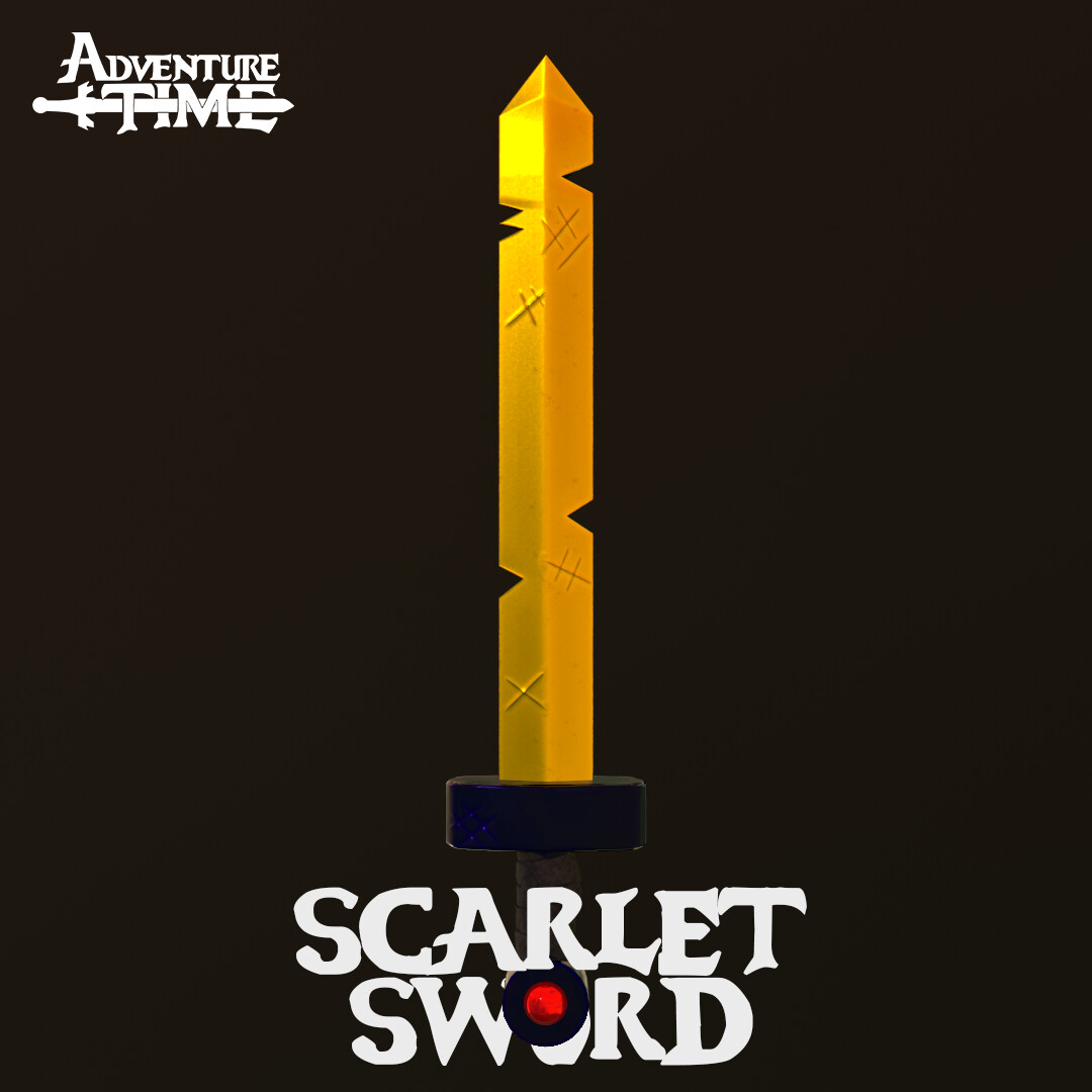 ArtStation - Scarlet Sword (Adventure Time)