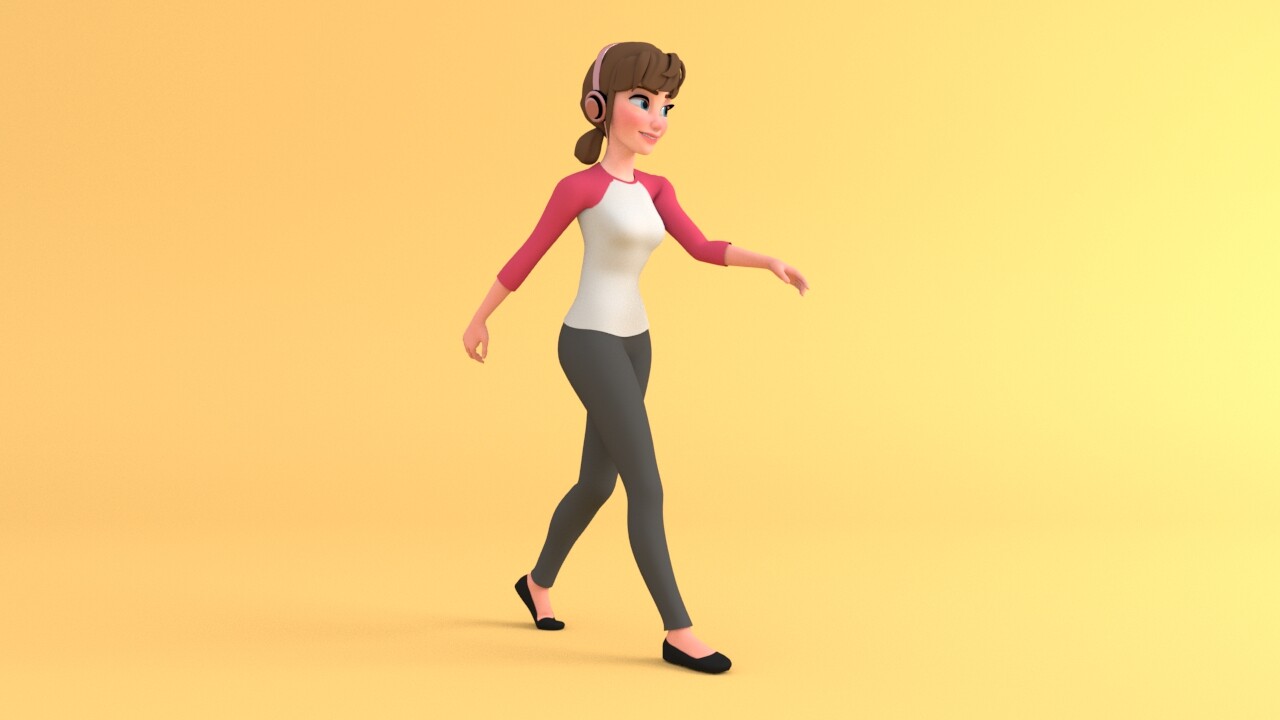 ArtStation - Walk Cycle