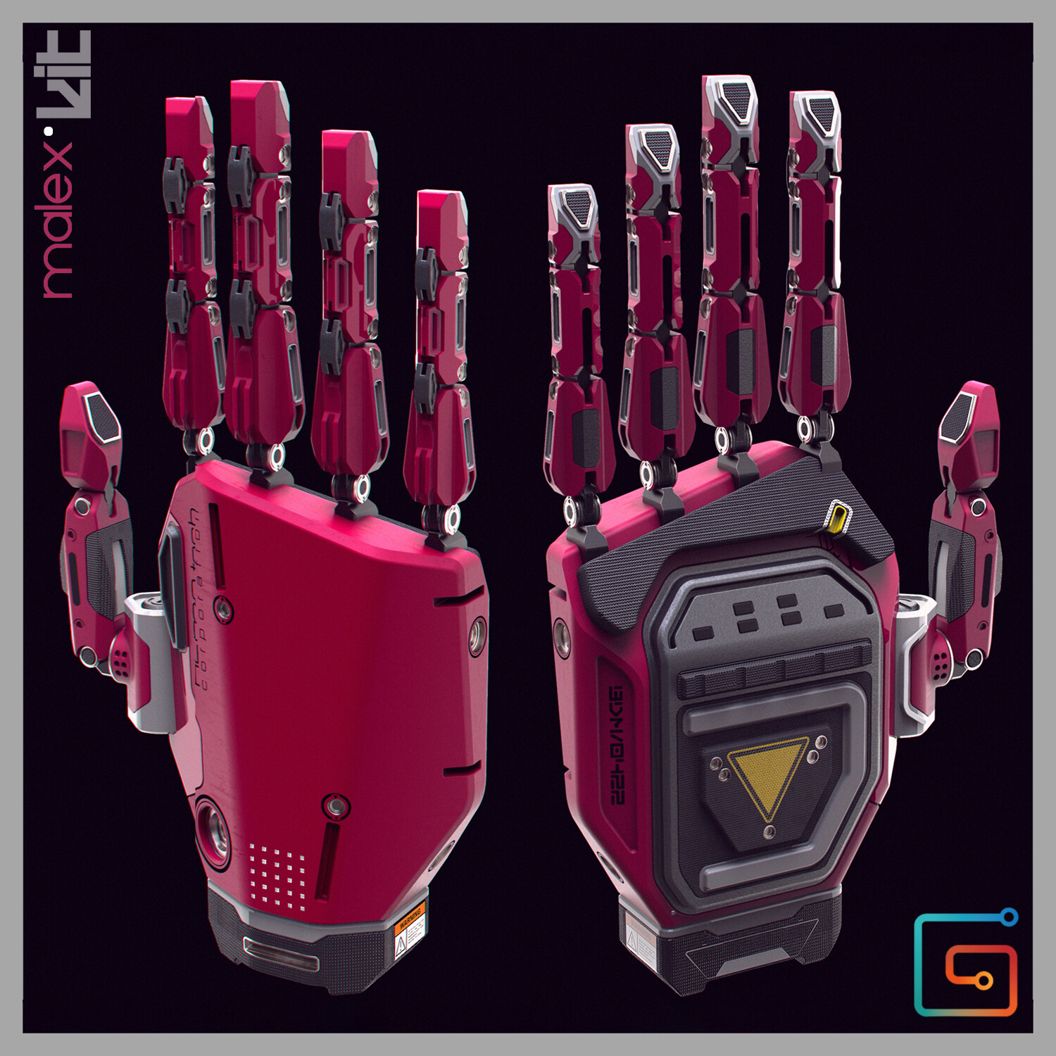 ArtStation - Сybernetic hand