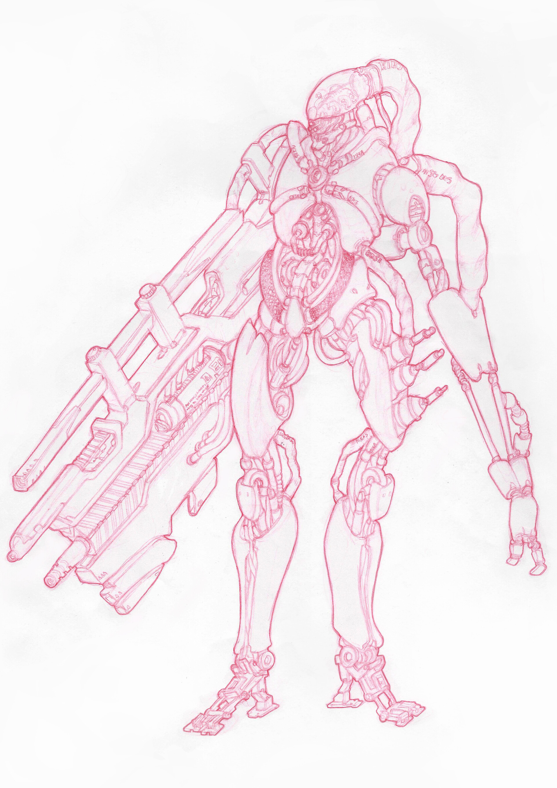 ArtStation - Android sketches