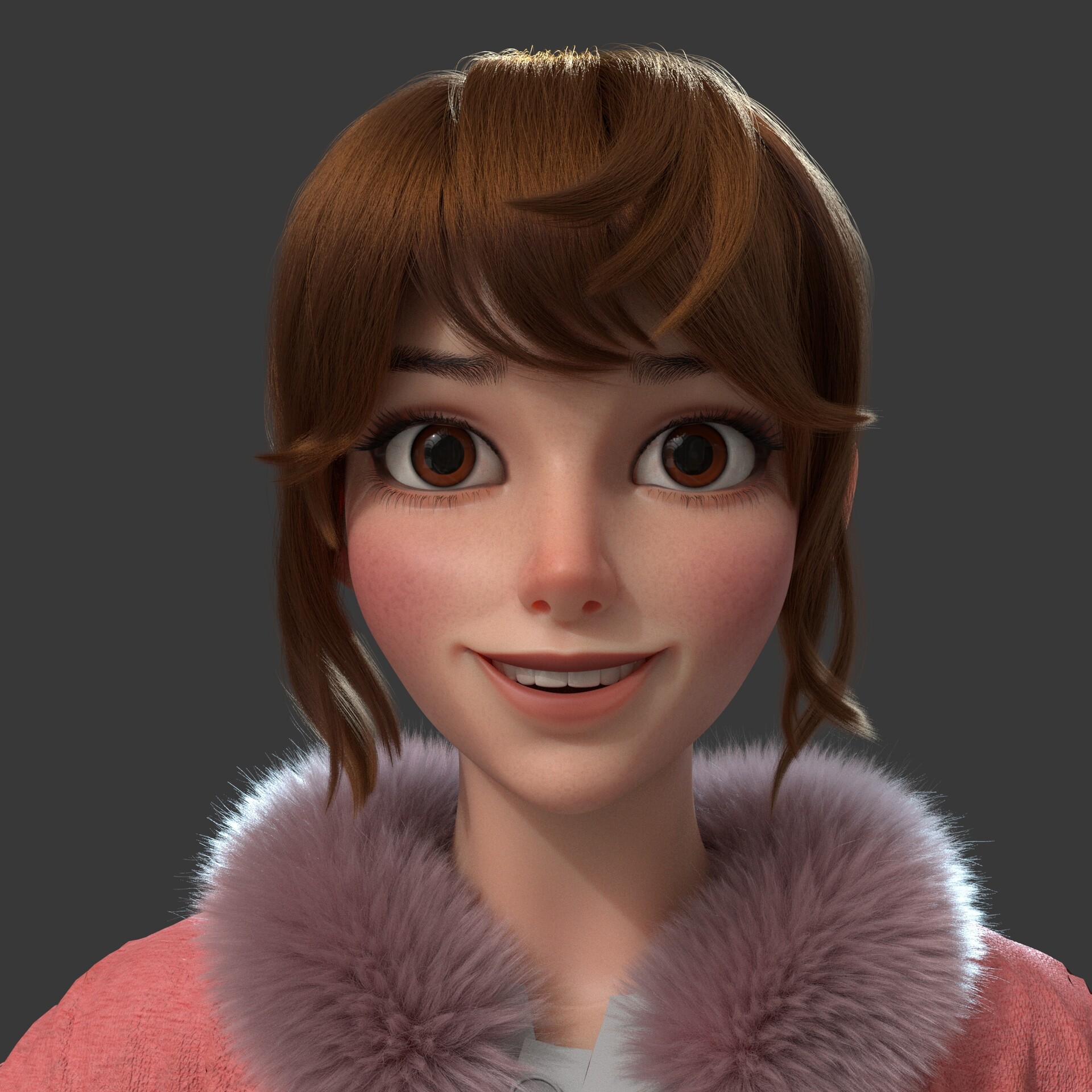 ArtStation - Stylized Character Girl(WIP)