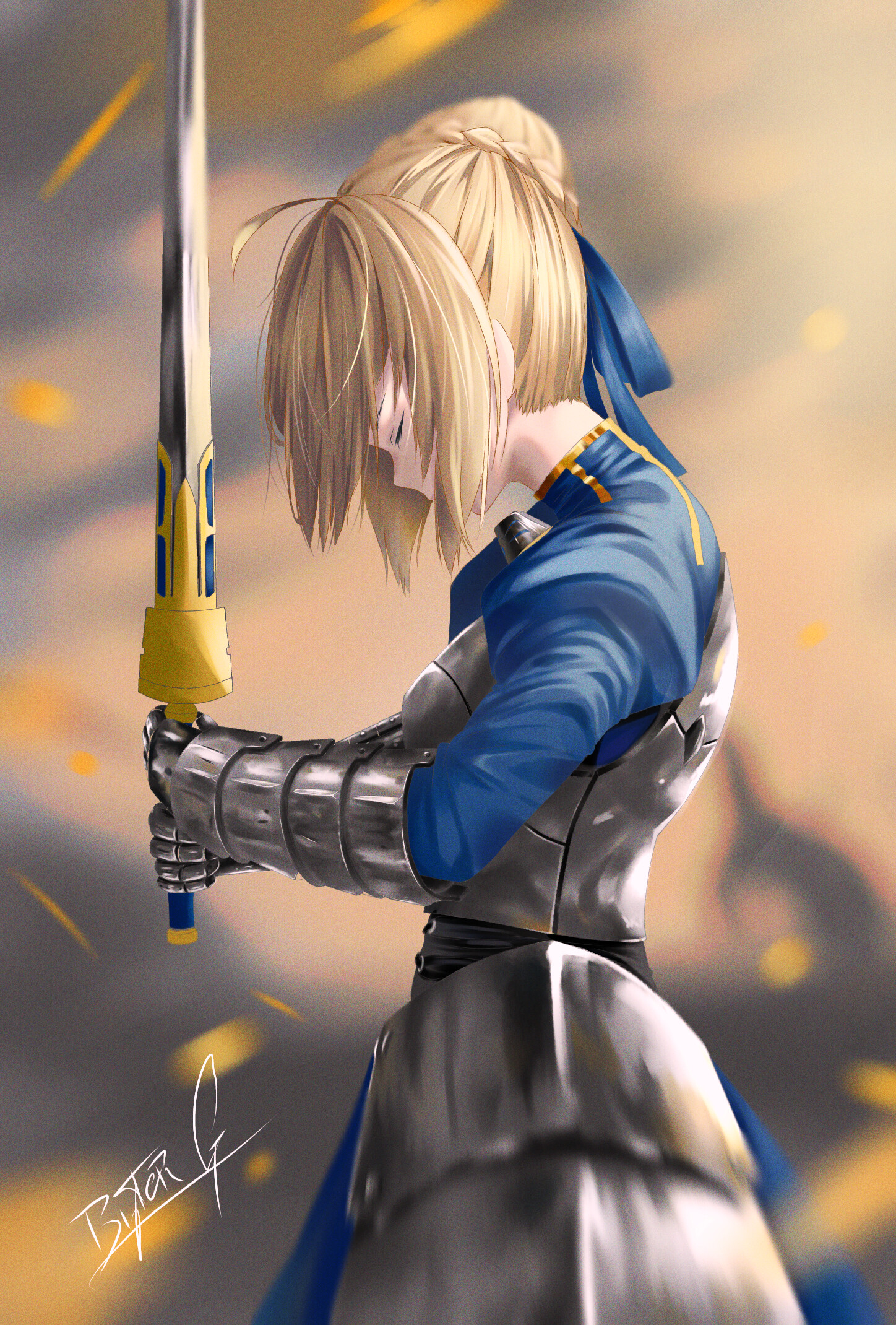 ArtStation - Arturia Pendragon / Fate Go