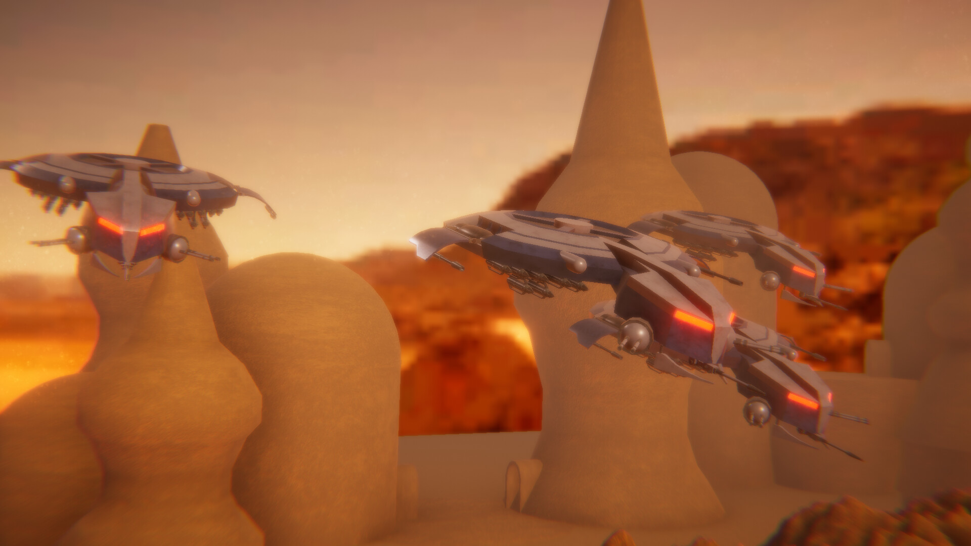 ArtStation - Battle on Geonosis