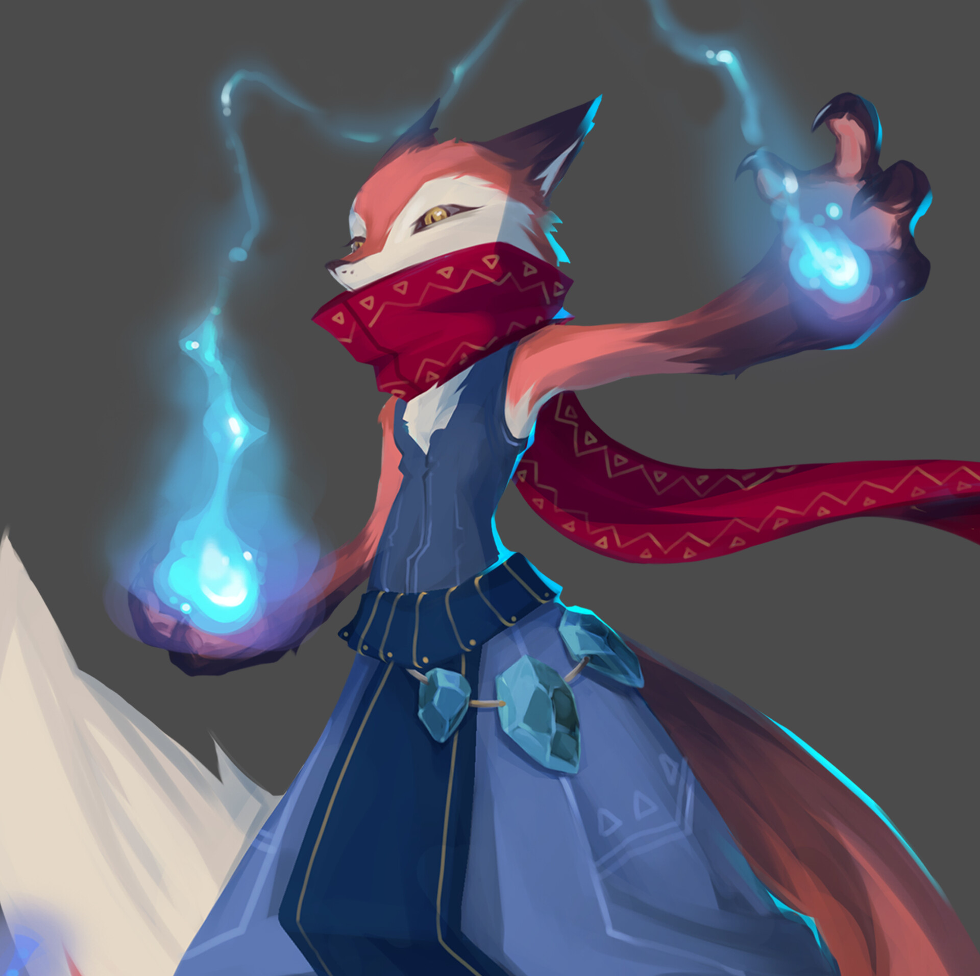 ArtStation - Magician Fox