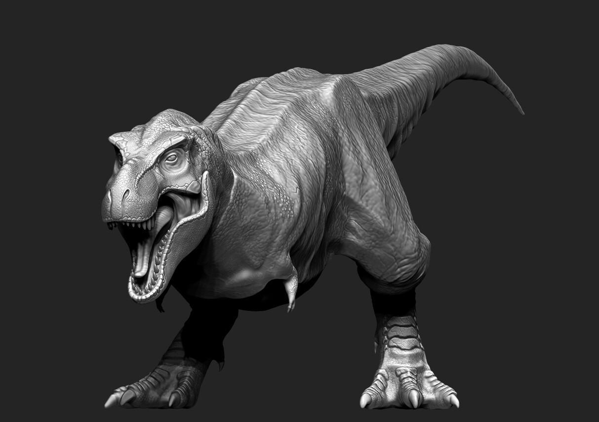 ArtStation - Tyrannosaurus rex