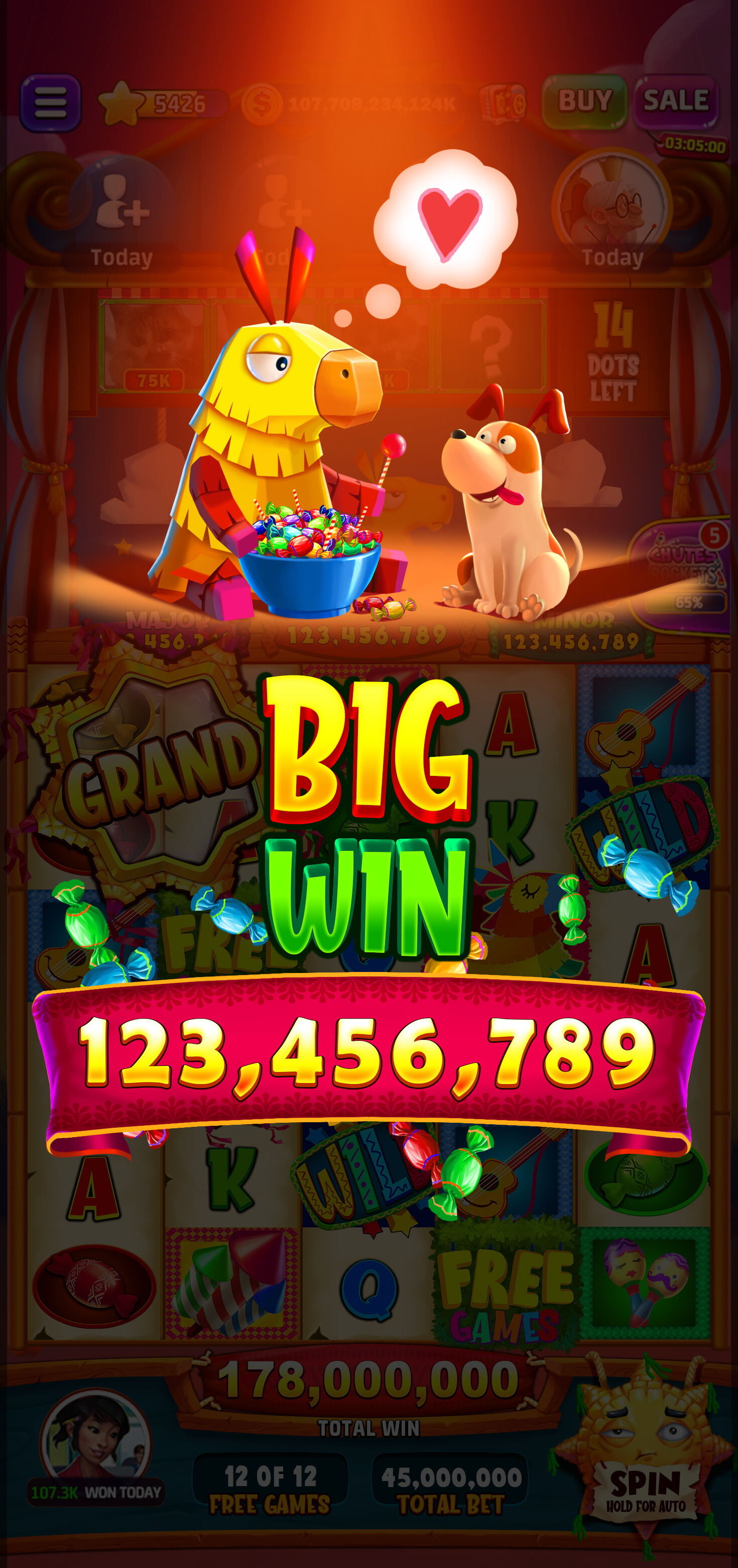 ArtStation - slots game_pinata