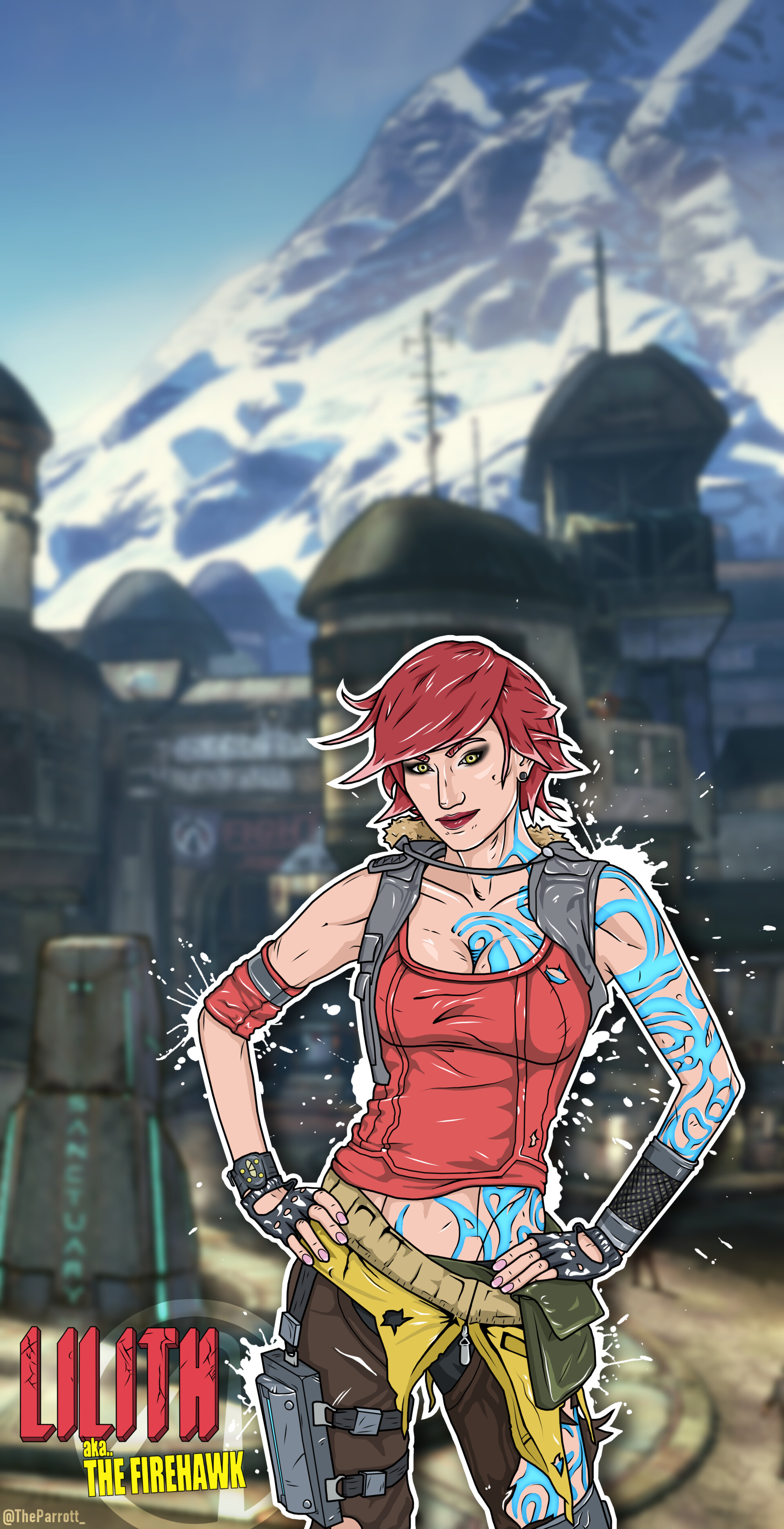 ArtStation - Lilith (Borderlands)
