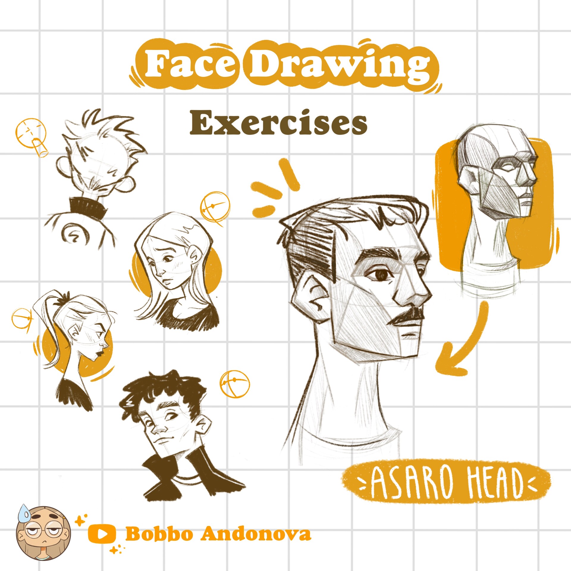ArtStation - Head Exercises | Video Tutorial