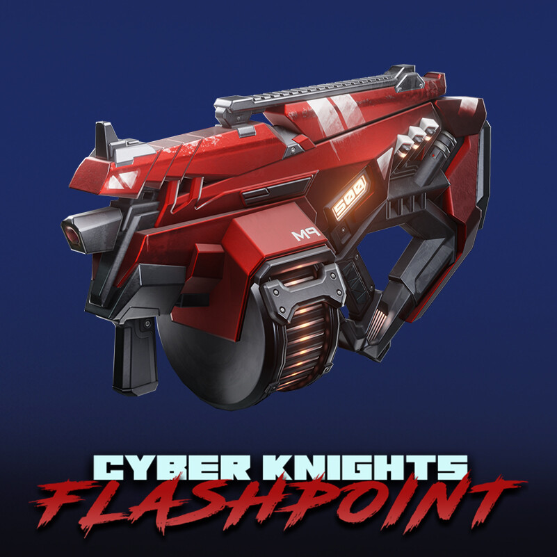 ArtStation - Cyber Knights: Flashpoint - Weapons (Pack #1)