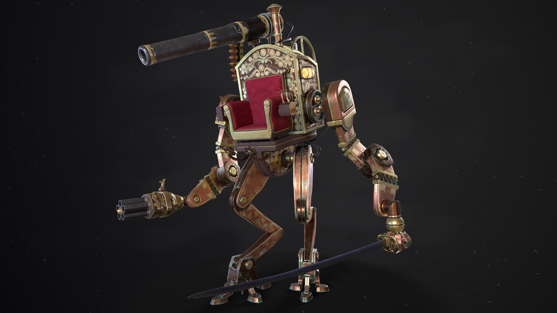 ArtStation - Victorian Mech