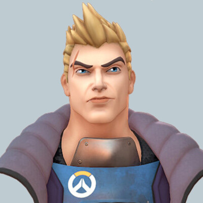 ArtStation - Striker Overwatch Character