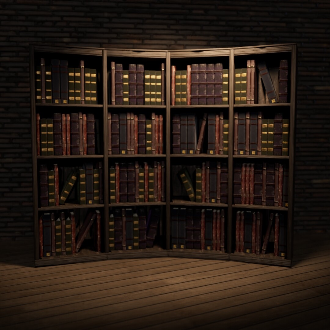 ArtStation - Procedural Bookcase