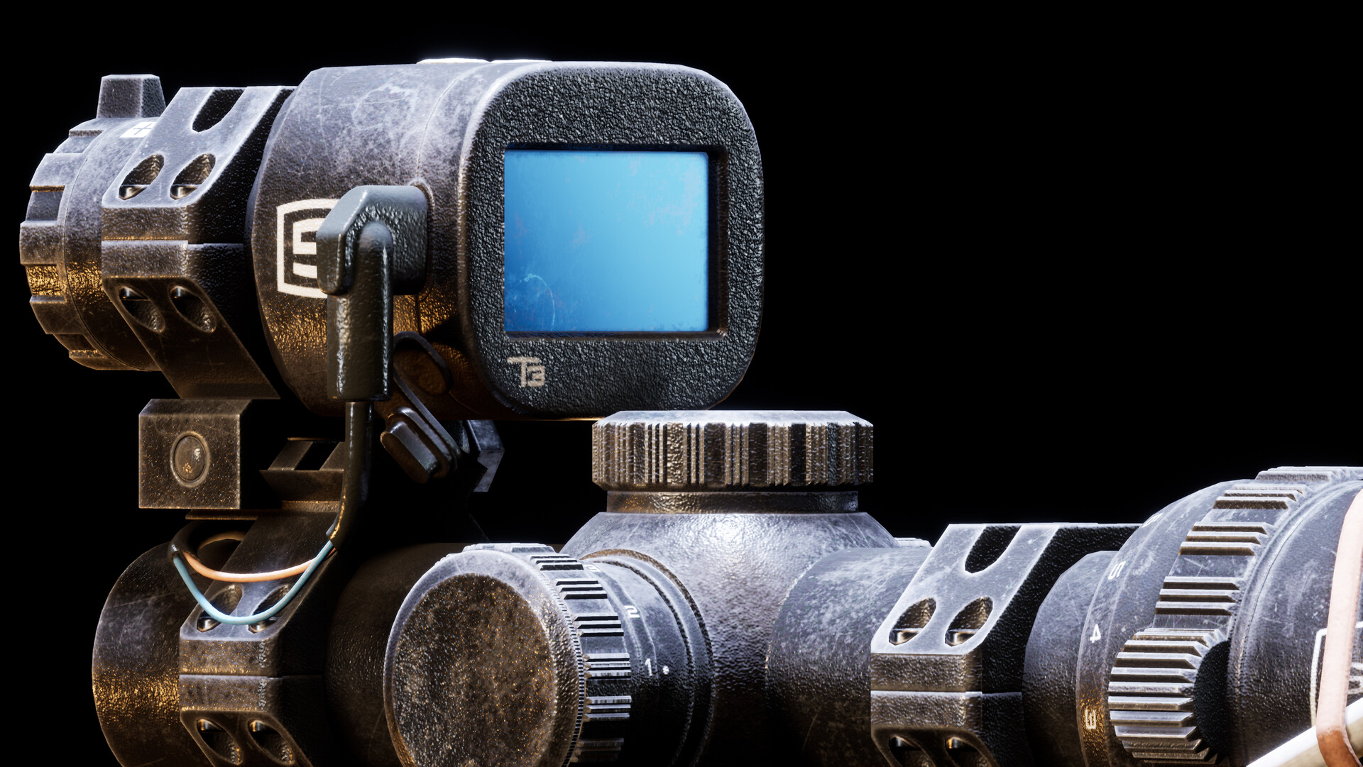 ArtStation - Sector Optics Riflescope & G1T3 Thermal Imager