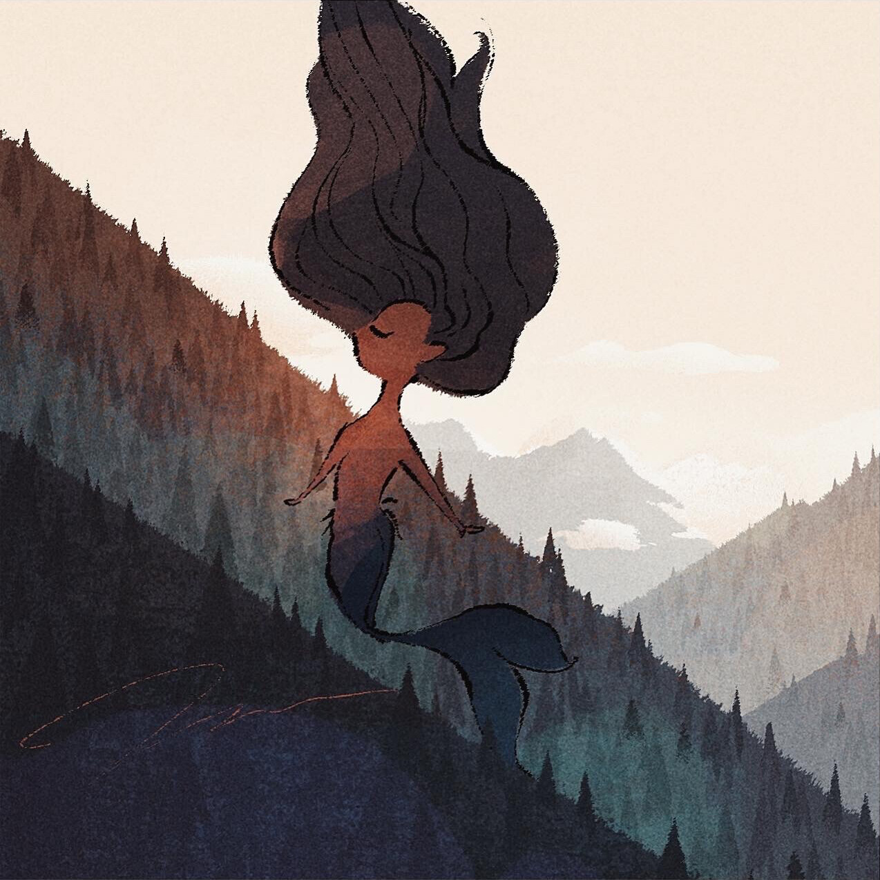 ArtStation - Mermaid 2019