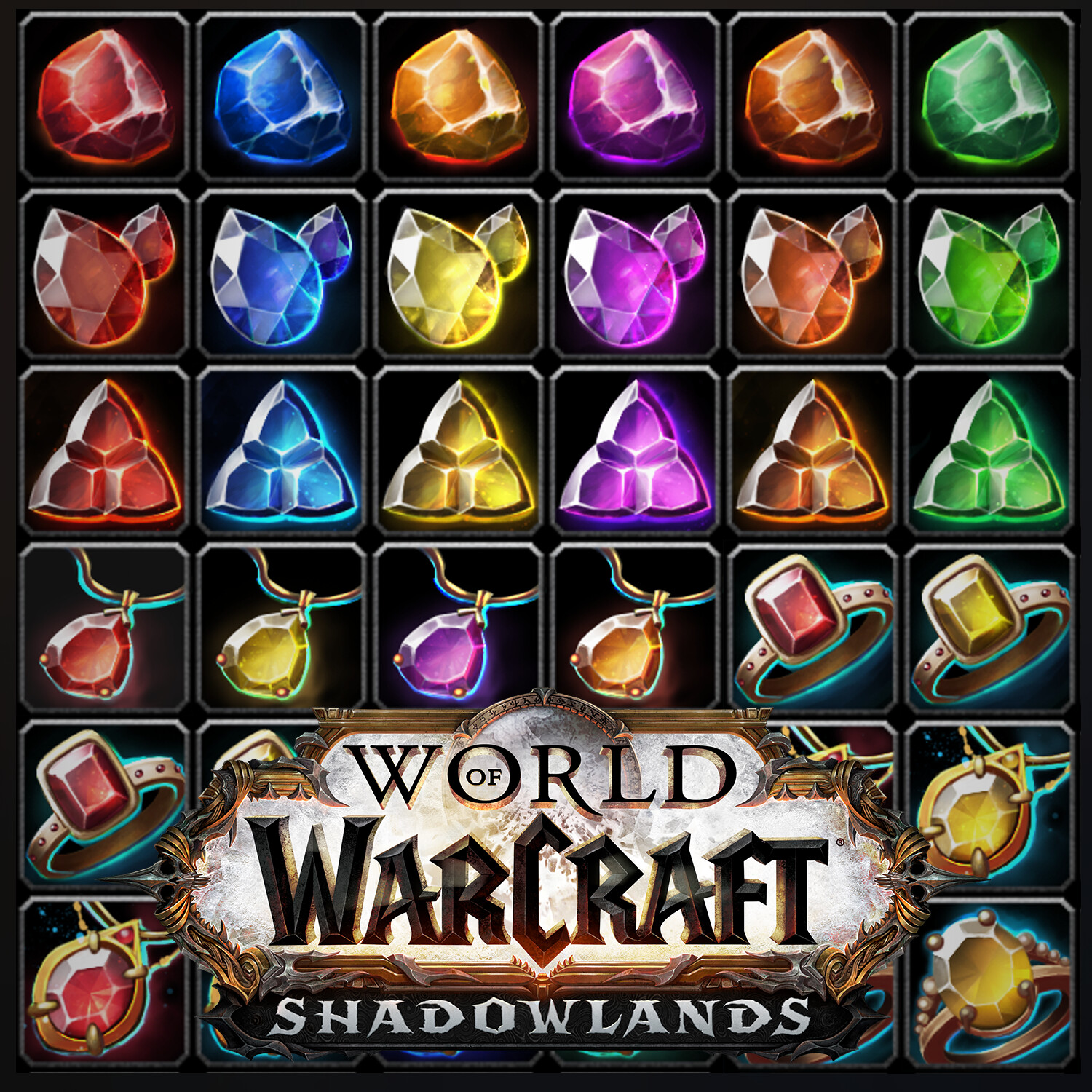 ArtStation - World of Warcraft - Shadowlands - Tradeskill Icons