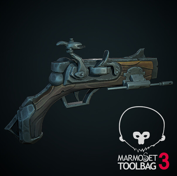 ArtStation - Stylized_Weapon