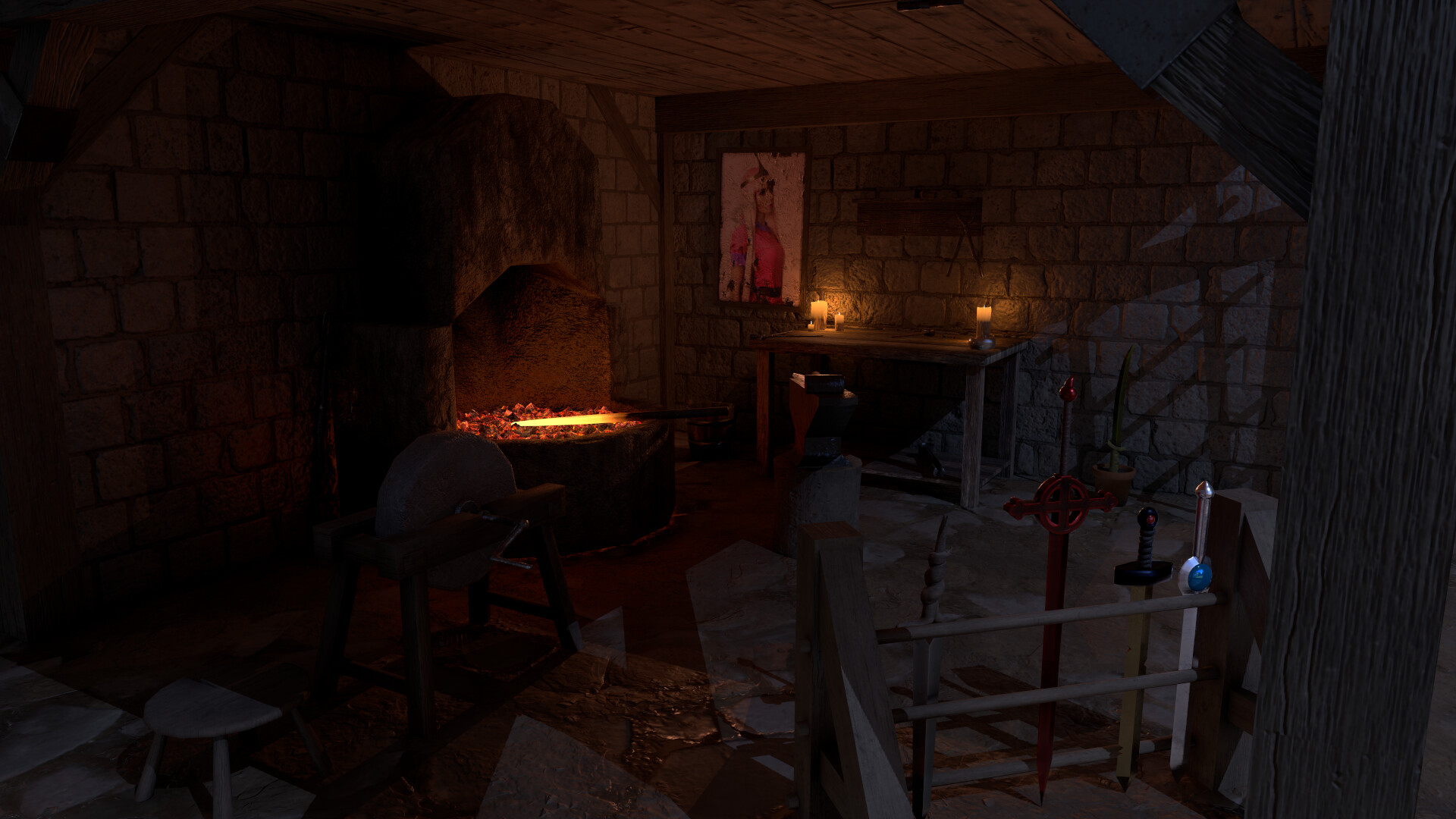 ArtStation - Adventure Time Blacksmith Forge