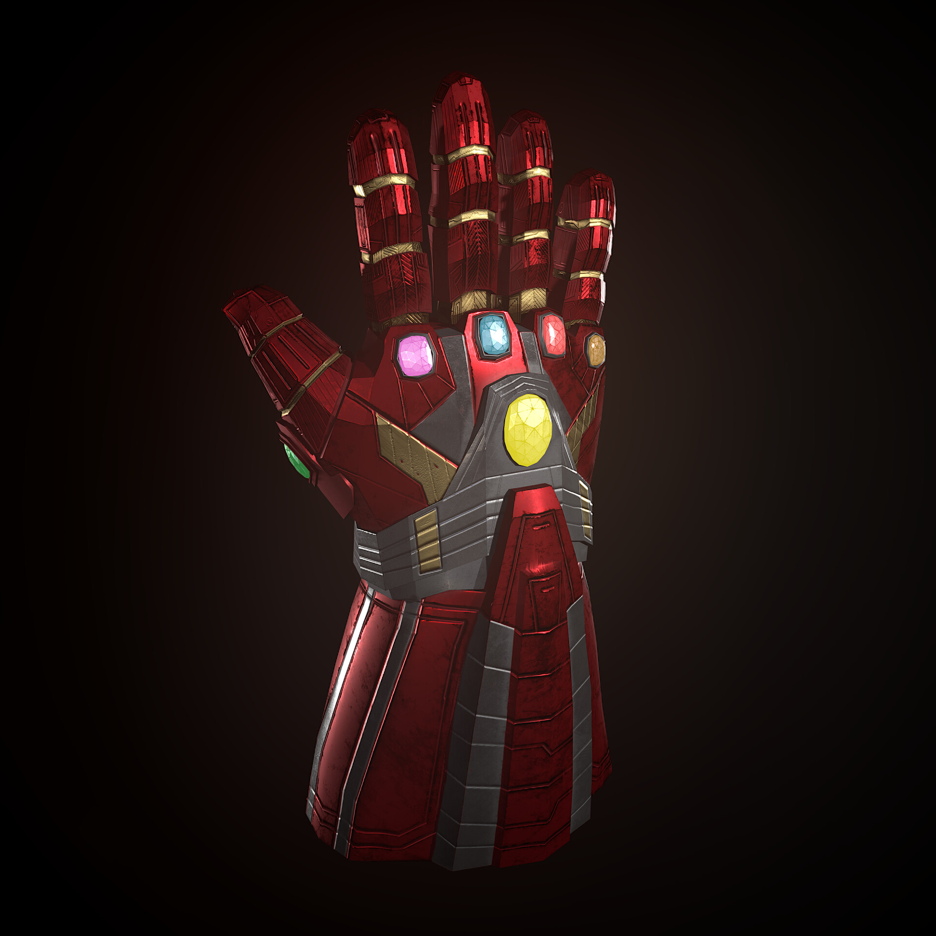 ArtStation - Iron Man Stone Gauntlet