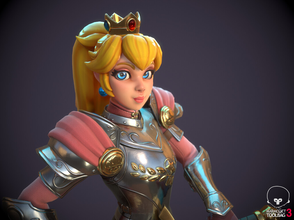 ArtStation - Knight Peach