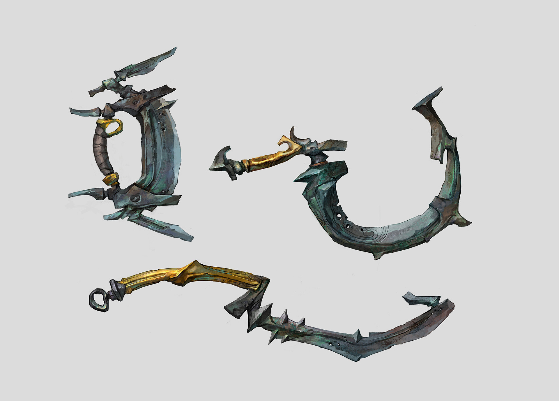 ArtStation - Melee weapons concept